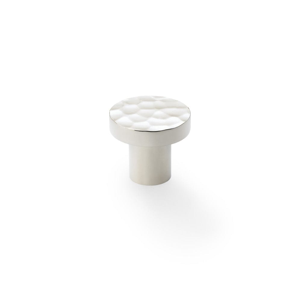 Hanover Hammered | Knop i Blank Nikkel | FINICC